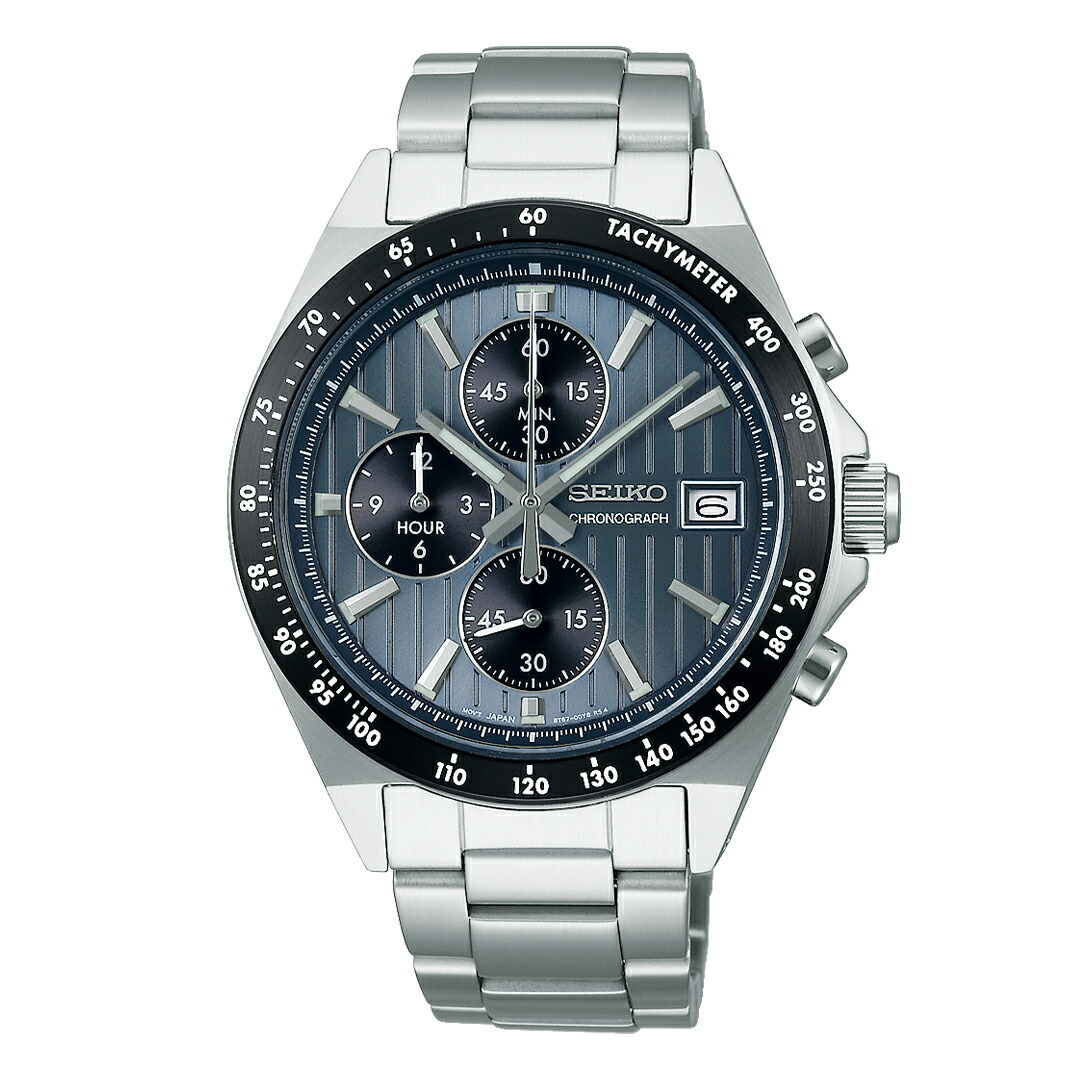 【楽天市場】セイコーセレクション SBTR041 メンズ 腕時計 ブルー 青 青色 41mm SEIKO 電池式クオーツ 送料無料 ...