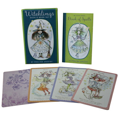 【楽天市場】【オラクルカード】ウィッチリング・オラクル☆Witchlings DECK & BOOK SET：タロット直輸入専門店 ヘリテイジ
