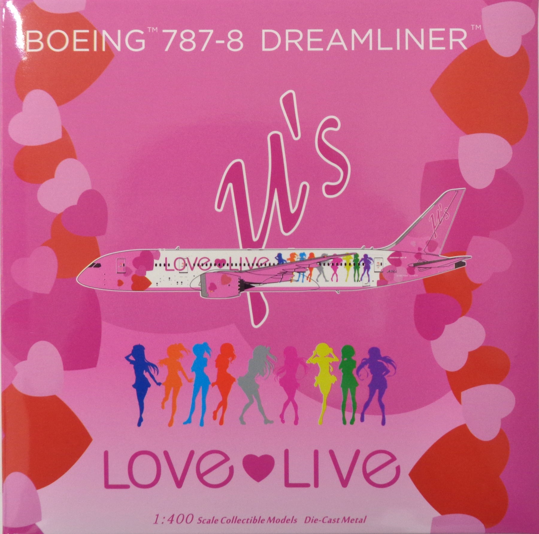 【楽天市場】【中古】 その他 完成品(航空機) 民間機 NG Model B 787-8 Dreamliner Love Live ...