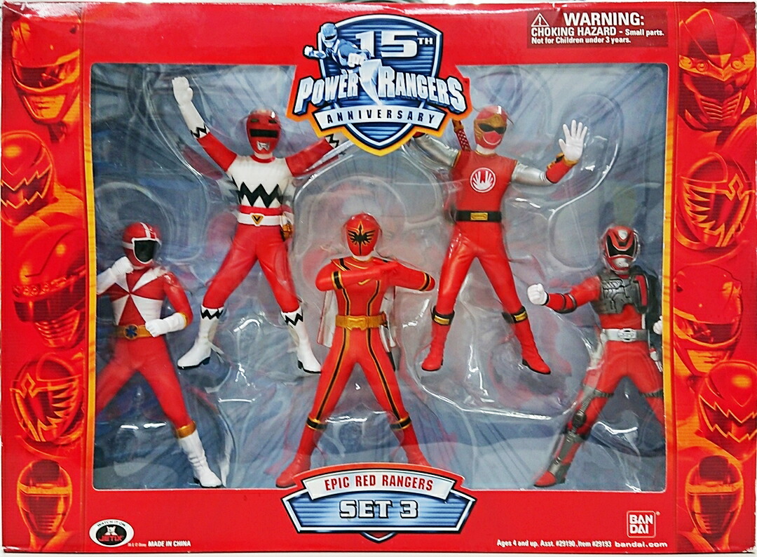 【楽天市場】【中古】 バンダイ フィギュア(戦隊ヒーロー) バンダイアメリカ マイティ・モーフィン・パワーレンジャー 15th ...