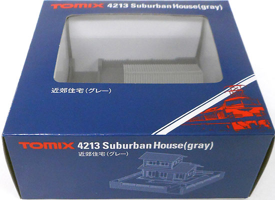 【楽天市場】【中古】Nゲージ TOMIX(トミックス) 鉄道模型アクセサリー 4213 近郊住宅(グレー) 【A´】 ※外箱若干傷み：ホビー ...