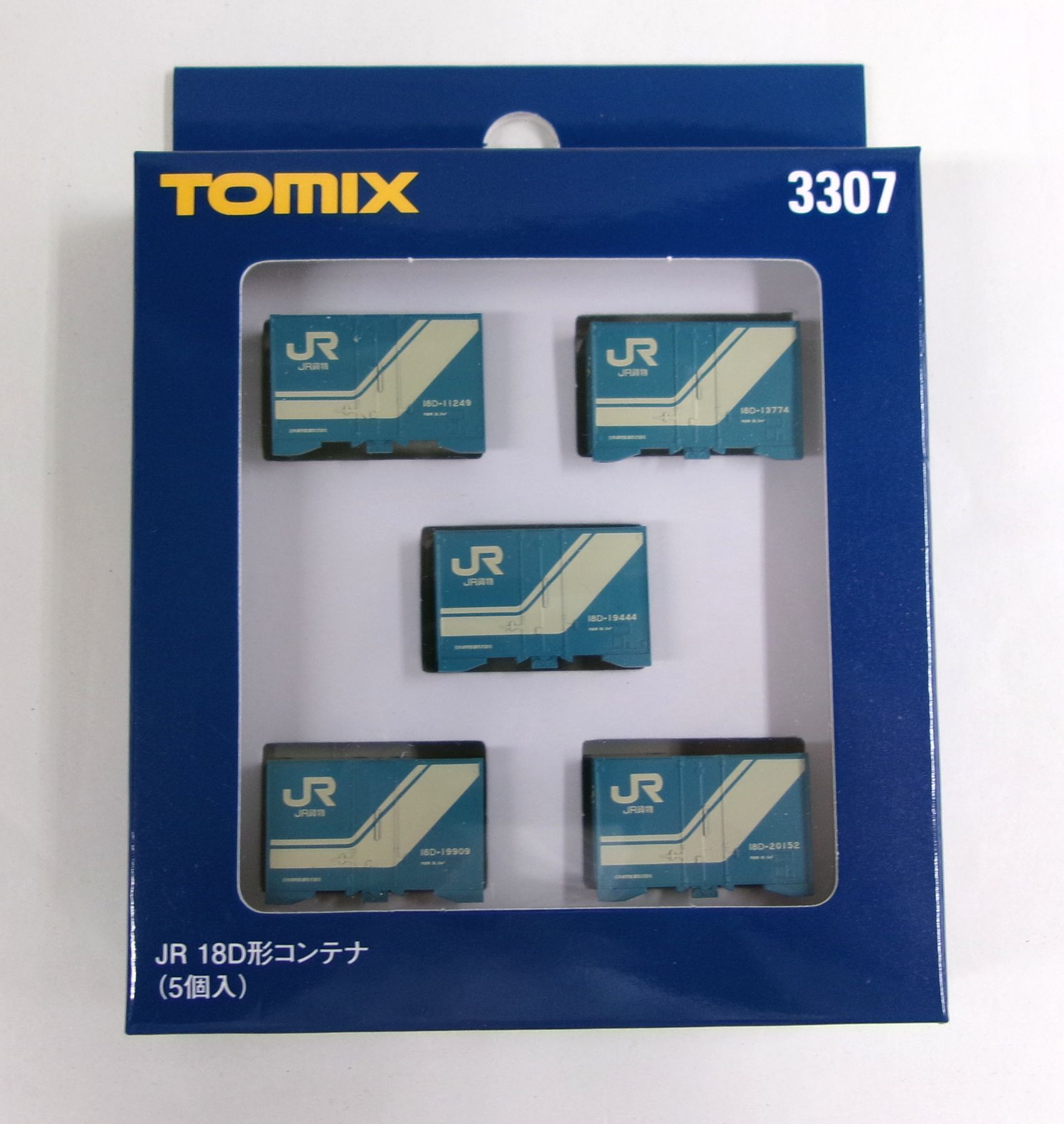 【楽天市場】【中古】Nゲージ TOMIX(トミックス) 3307 JR 18D形コンテナ(5個入) 【A】：ホビーランドぽち 楽天市場店