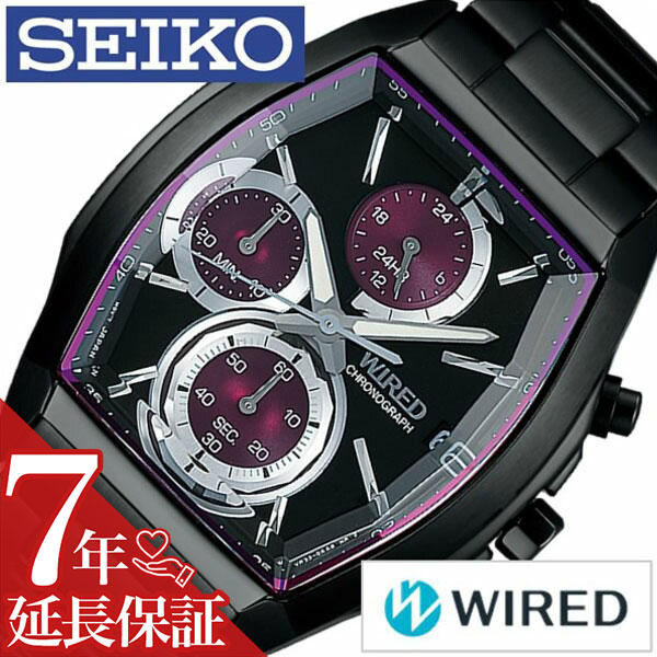 【楽天市場】[延長保証対象]ワイアード 腕時計 WIRED 時計 ワイアード リフレクション REFLECTION メンズ パープル ...