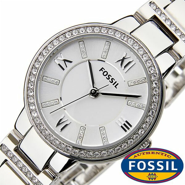 【楽天市場】フォッシル 腕時計 FOSSIL 時計 バージニア Virginia レディース シルバー ES3282 新作 人気 流行 ...