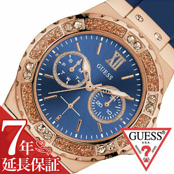 【楽天市場】ゲス 腕時計 GUESS 時計 ライムライト LIMELIGHT レディース腕時計 ブルー W1053L1 人気 ブランド 防水 ...