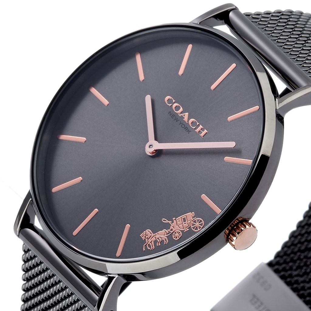 【楽天市場】[当日出荷] コーチ 腕時計 COACH 時計 COACH腕時計 コーチ時計 腕時計コーチ ペリー Perry レディース グレー ...