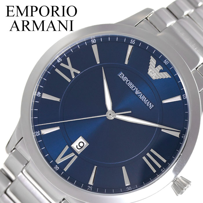 【楽天市場】EMPORIO ARMANI 腕時計 エンポリオ アルマーニ 時計 ジョバンニ Giovanni メンズ ブルー AR11227 ...
