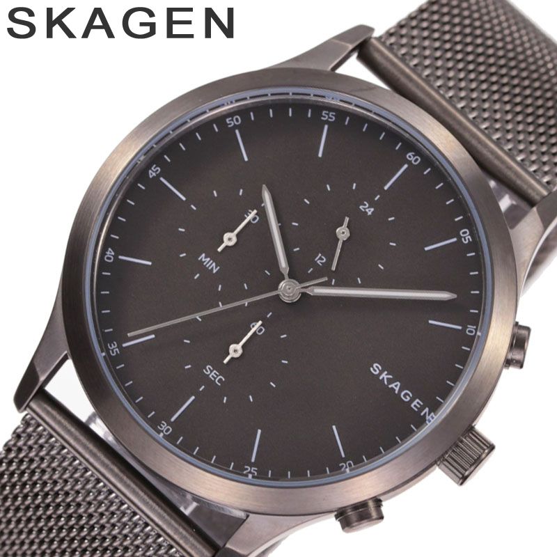 【楽天市場】スカーゲン 腕時計 SKAGEN 時計 ヨーン JORN メンズ グレー SKW6476 人気 ブランド おすすめ 北欧 ラウンド シンプル ファッション 大学生 彼氏 旦那 記念 ...