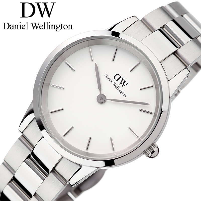 【楽天市場】DanielWellington 腕時計 ダニエルウェリントン 時計 アイコニック リンク シルバー 36mm Silver ...