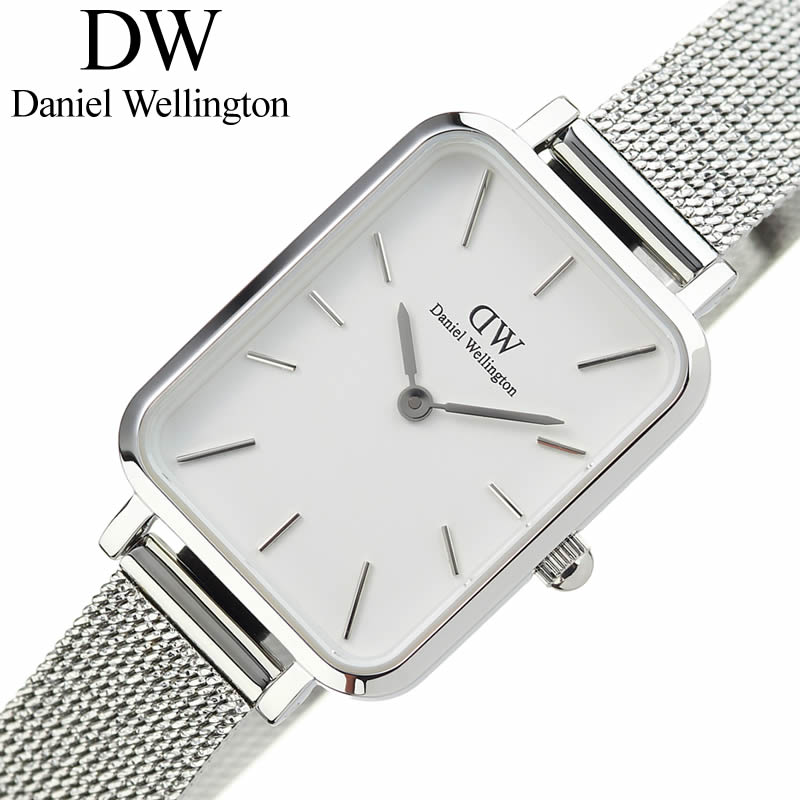 【楽天市場】ダニエル ウェリントン 腕時計 Daniel Wellington 時計 クアドロ QUADRO レディース ホワイト ...