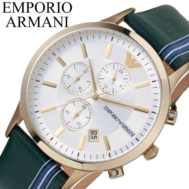 【楽天市場】エンポリオ アルマーニ 腕時計 EMPORIO ARMANI 時計 メンズ ホワイト クォーツ AR11233 人気 おすすめ ...