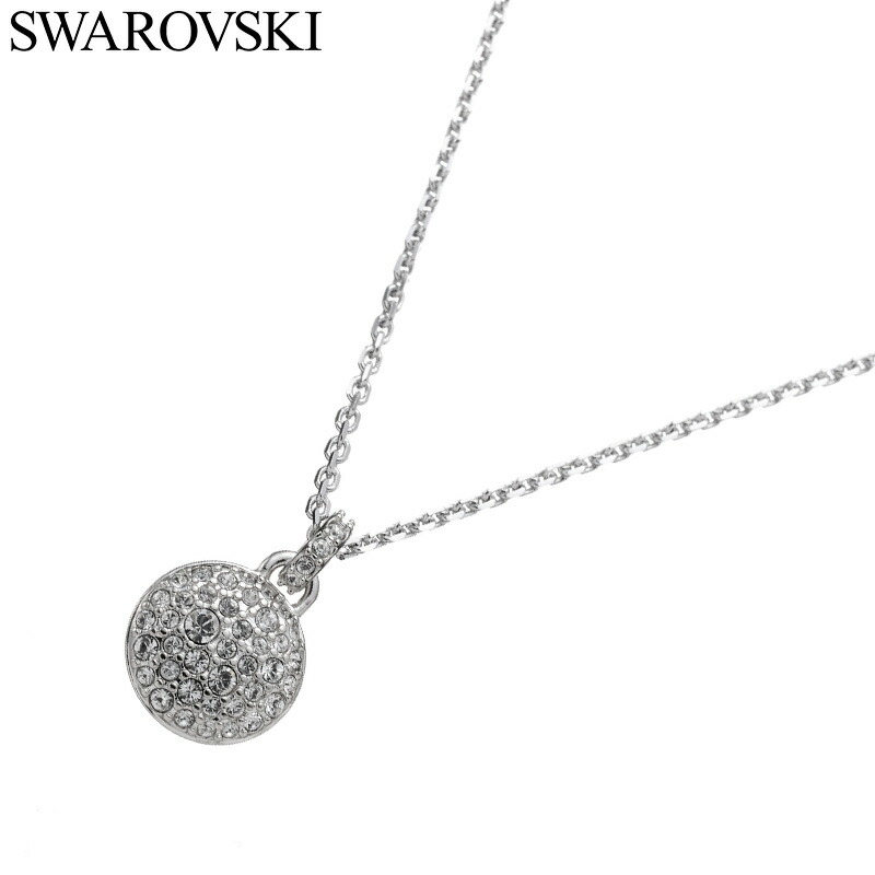 【楽天市場】スワロフスキー アクセサリー Swarovski ネックレス レディース アクセサリー クリスタル部分:ホワイト SW ...