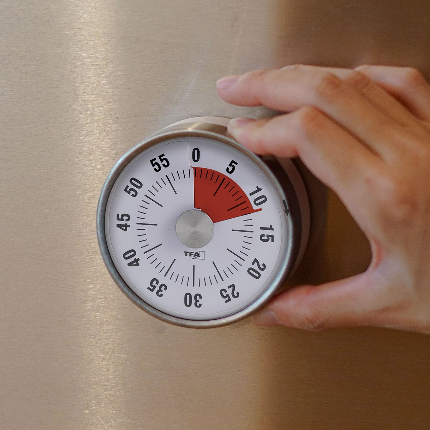 TFA Dostmann Analogue kitchen timer PUCK 38.1028 TFA ドストマン アナログキッチンタイマー ...