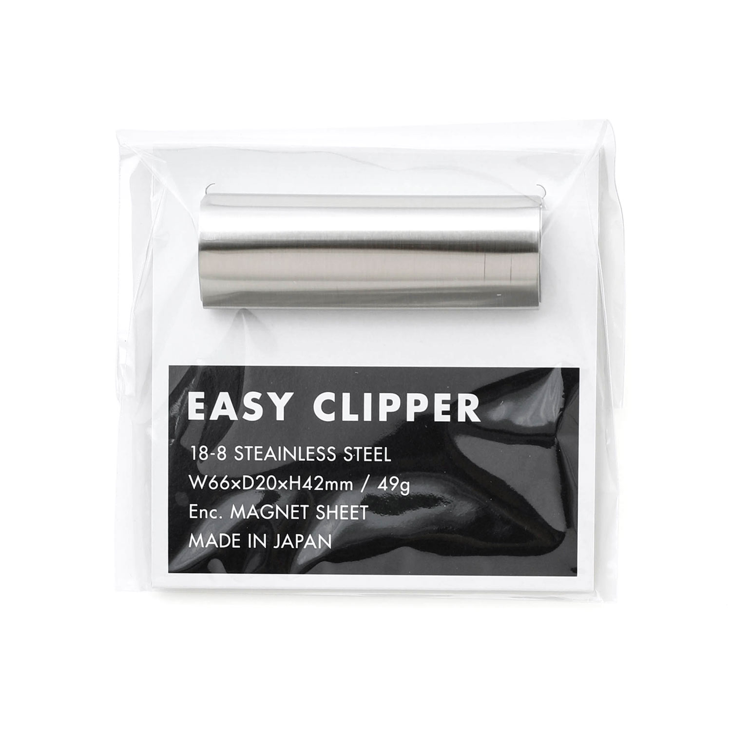 EASY CLIPPER イージークリッパー クリップ メモ 簡単 片手 マグネット 磁石 強力 キッチン 冷蔵庫 玄関 ドア 壁掛け ...