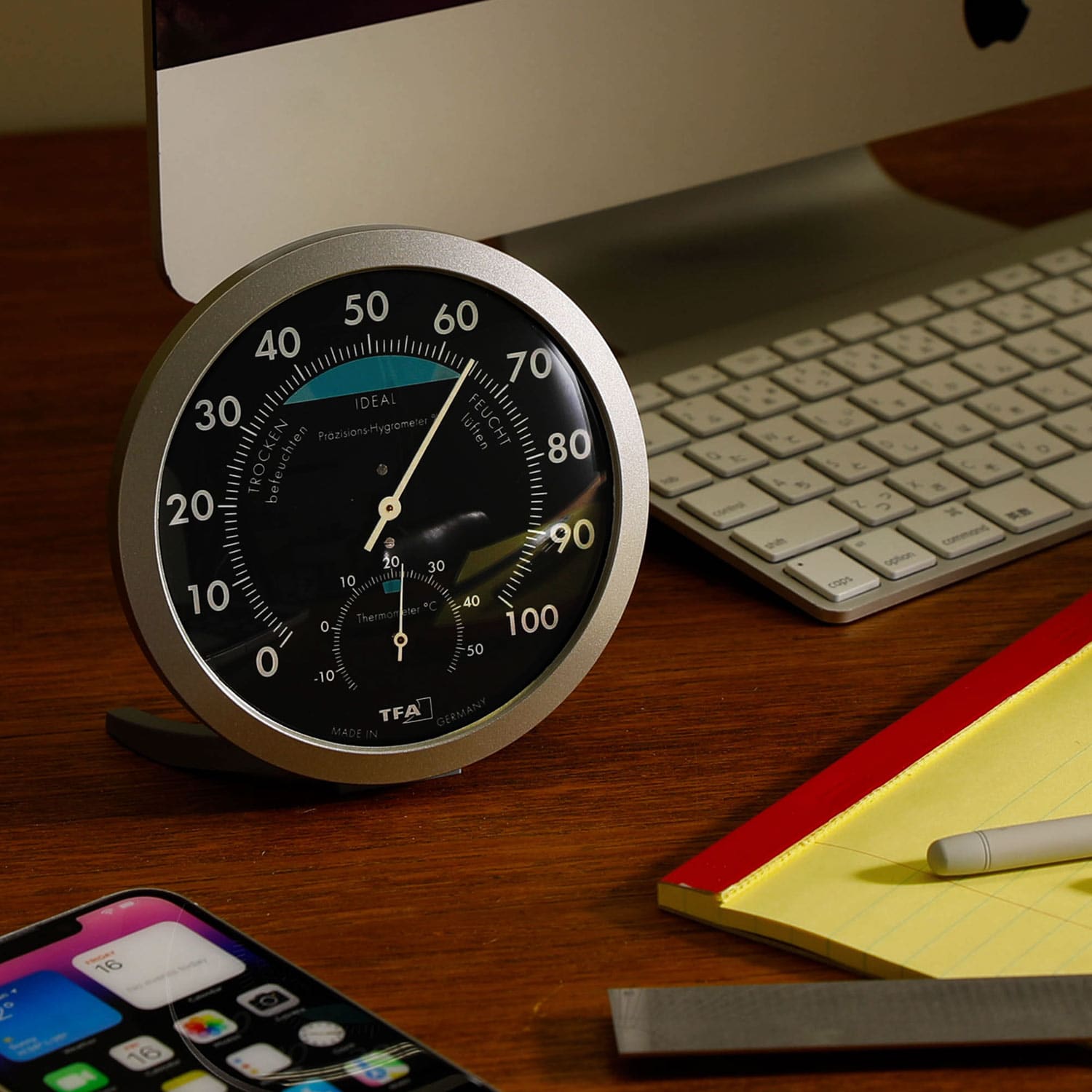 【楽天市場】TFA Dostmann Analogue thermo-hygrometer 45.2043 アナログ サーモハイグロメーター ...