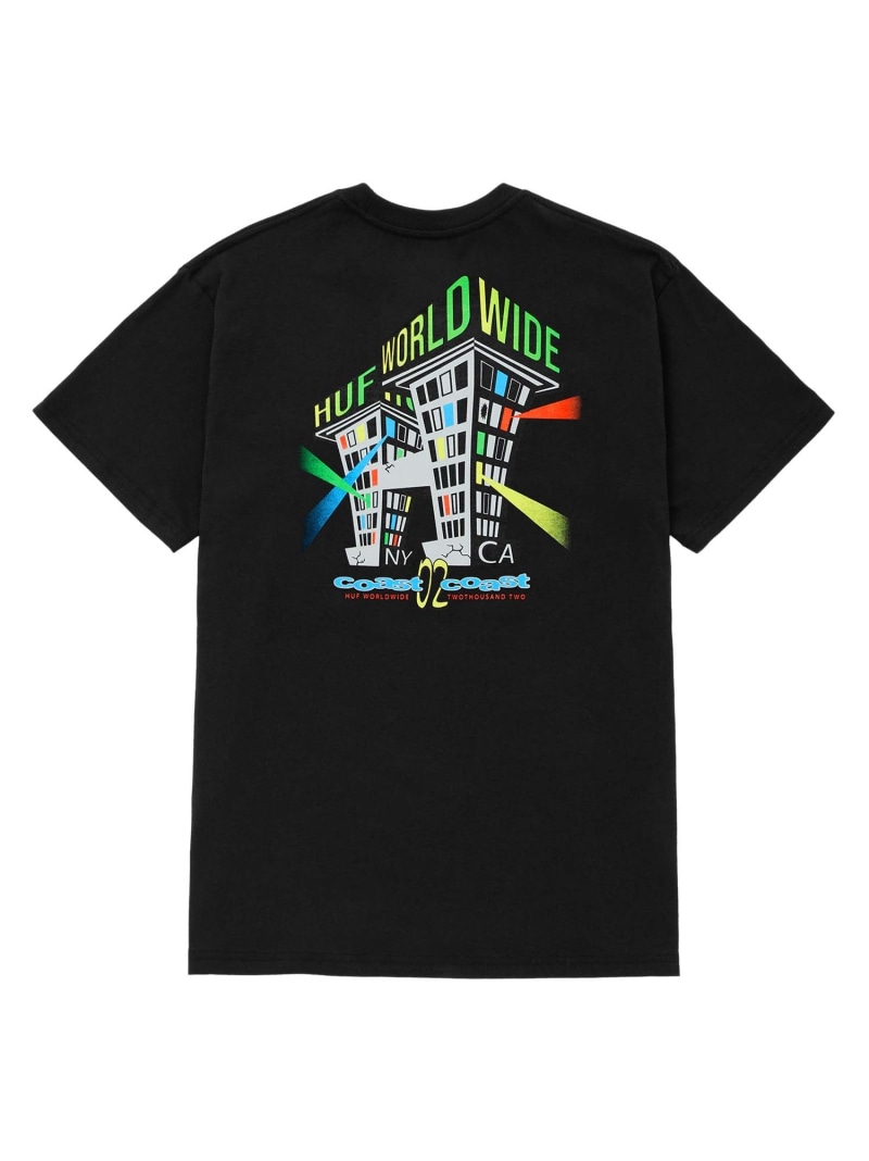 【楽天市場】CLUB HOUSE S/S TEE HUF ハフ Tシャツ HUF ハフ トップス カットソー・Tシャツ ブラック ホワイト【送料無料】[Rakuten Fashion]：HUF