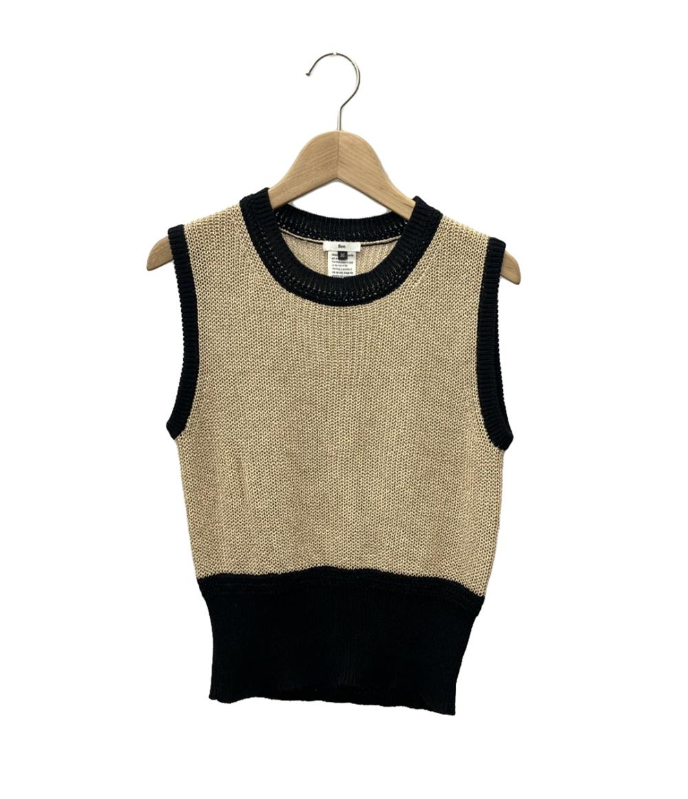 【楽天市場】【中古】 ソブ バイカラーニットベスト レディース SIZE 36 (S) Sov.：Rehello by BOOKOFF