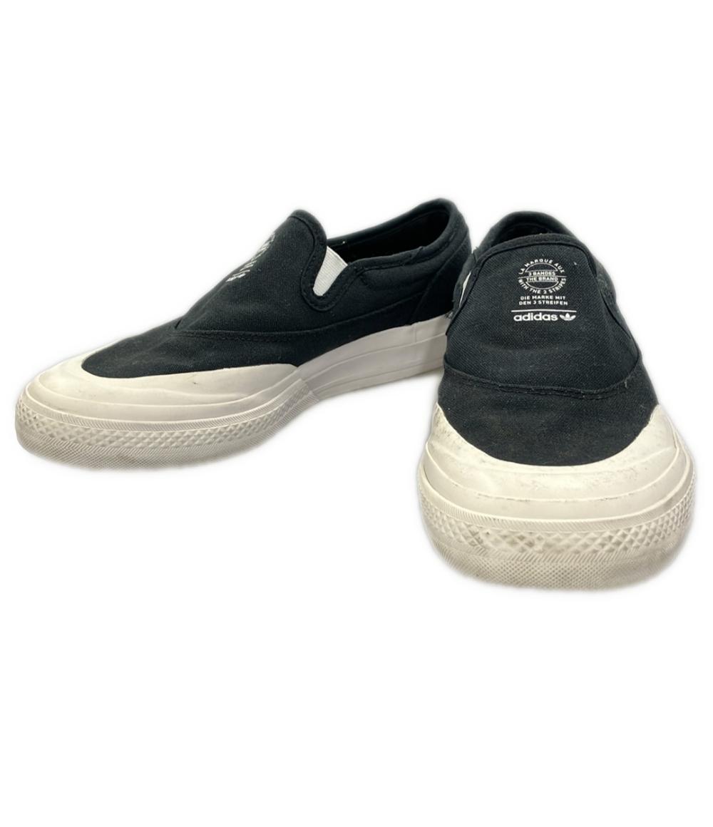 【楽天市場】【中古】 アディダス ローカットスニーカー スリッポン NIZZA RF SLIP S23722 レディース SIZE 23.5 ...