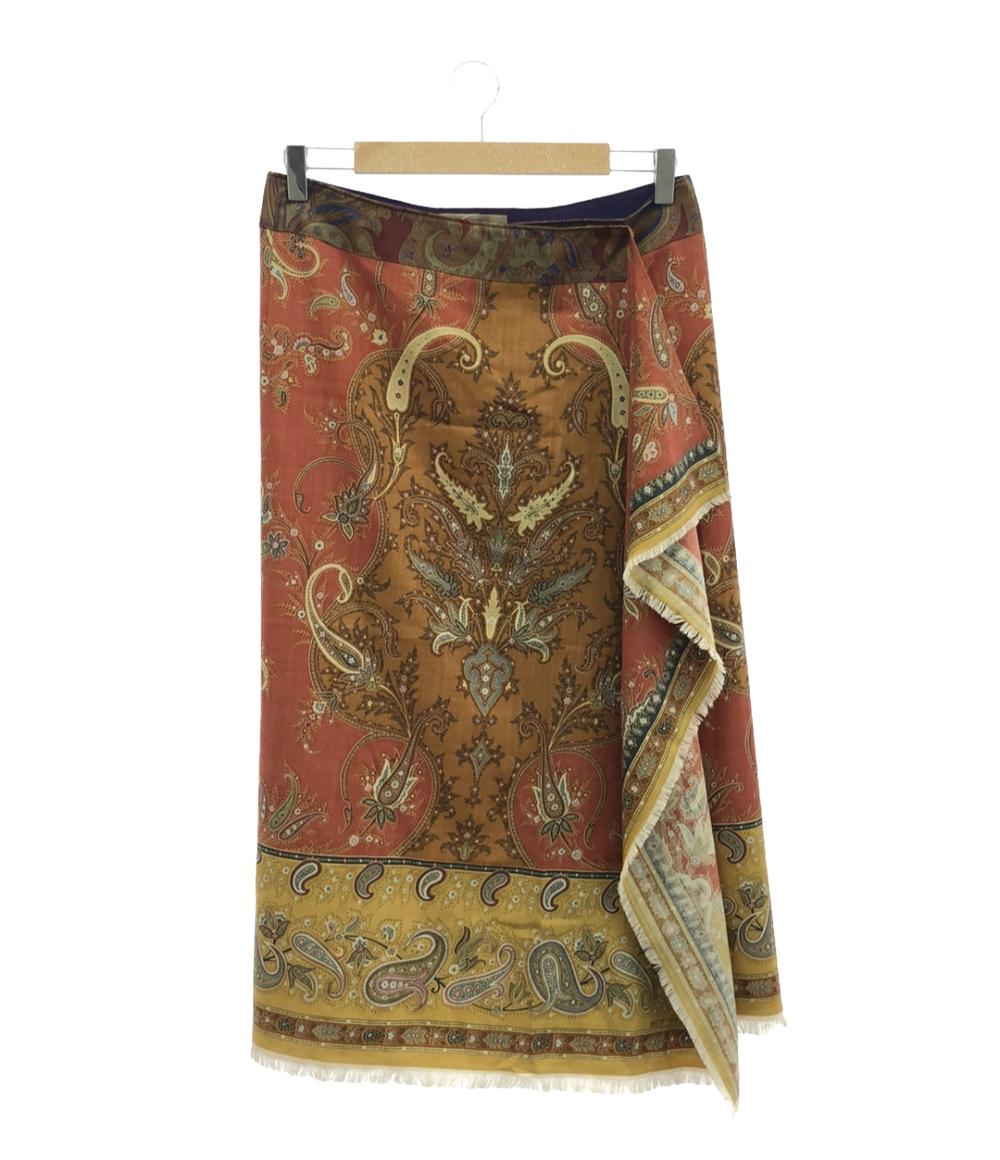 【楽天市場】【中古】 エトロ ラップスカート ペイズリー柄 レディース SIZE 44 (L) ETRO：Rehello by BOOKOFF