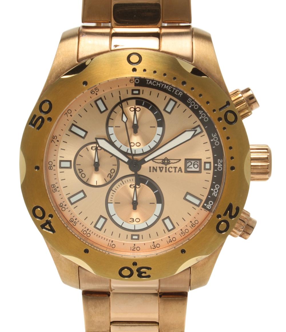 【楽天市場】【中古】 アンヴィクタ 腕時計 クオーツ ゴールド 17755 メンズ INVICTA：Rehello by BOOKOFF