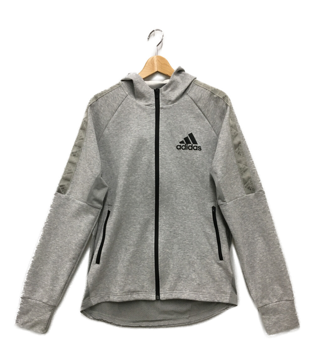 【楽天市場】【中古】美品 アディダス ジップアップパーカー D2M MOTION フードトラックトップ H28797 メンズ SIZE XL ...