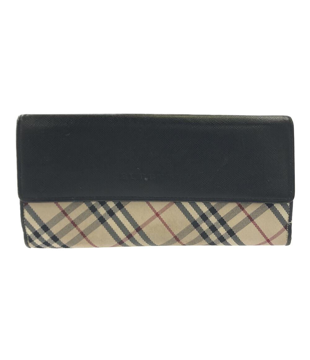 【楽天市場】【中古】 バーバリー 長財布 チェック柄 レディース BURBERRY：Rehello by BOOKOFF