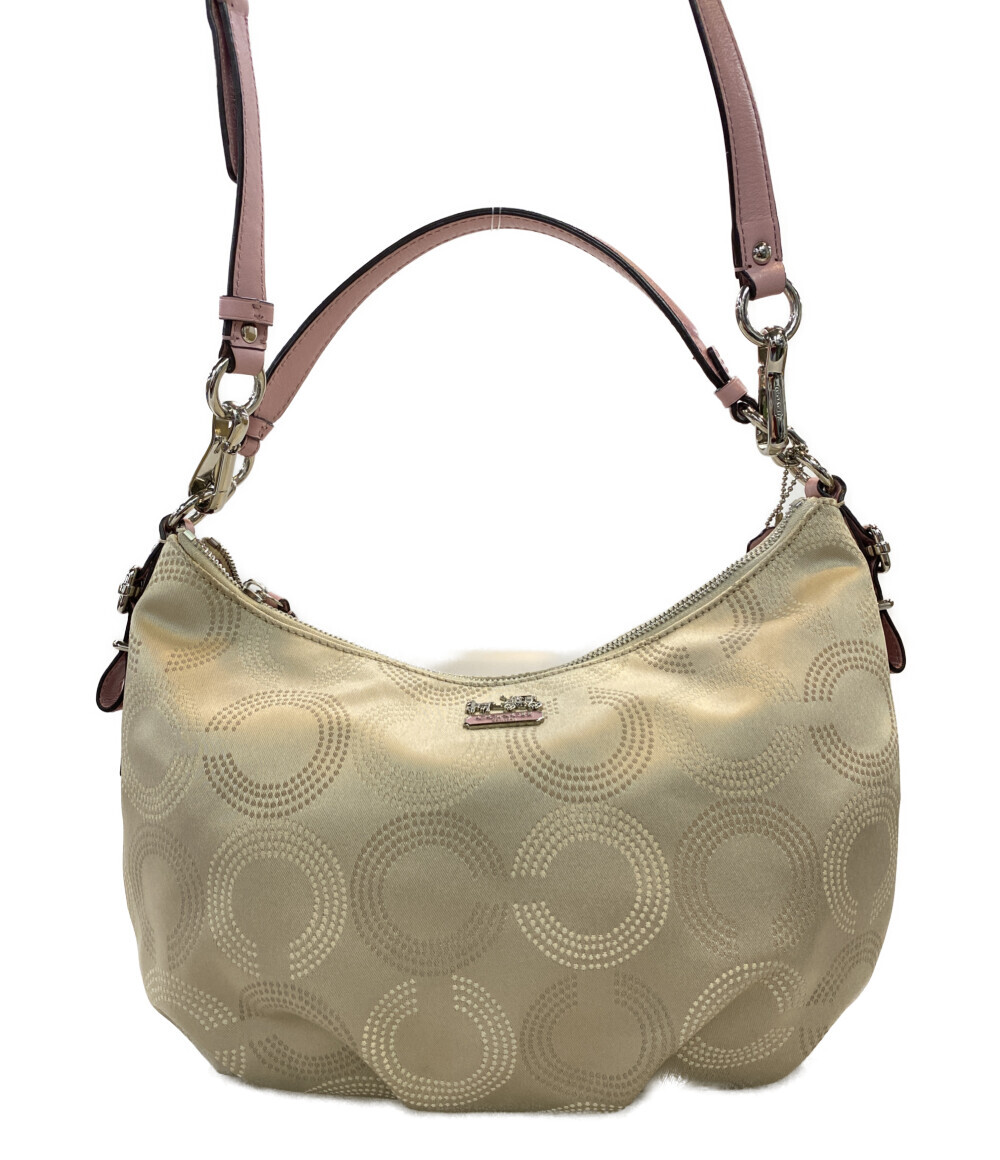 【楽天市場】【中古】 コーチ 2wayハンドバッグ ショルダーバッグ オプアート 15929 レディース COACH：rehello by ...