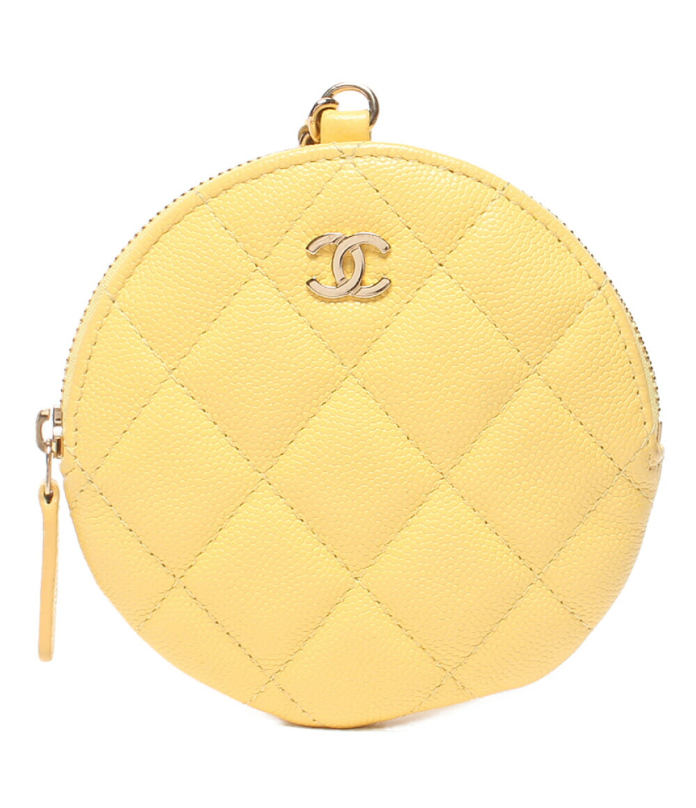 【楽天市場】【中古】 シャネル ジップコインパース マトラッセ キャビアスキン AP2083 レディース CHANEL：rehello by ...