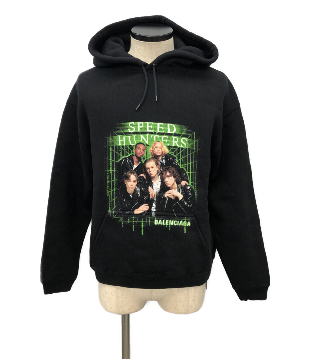 【楽天市場】【中古】 バレンシアガ プルオーバーパーカー SPEEDHUNTERS PRINT 556095 メンズ SIZE S (S ...