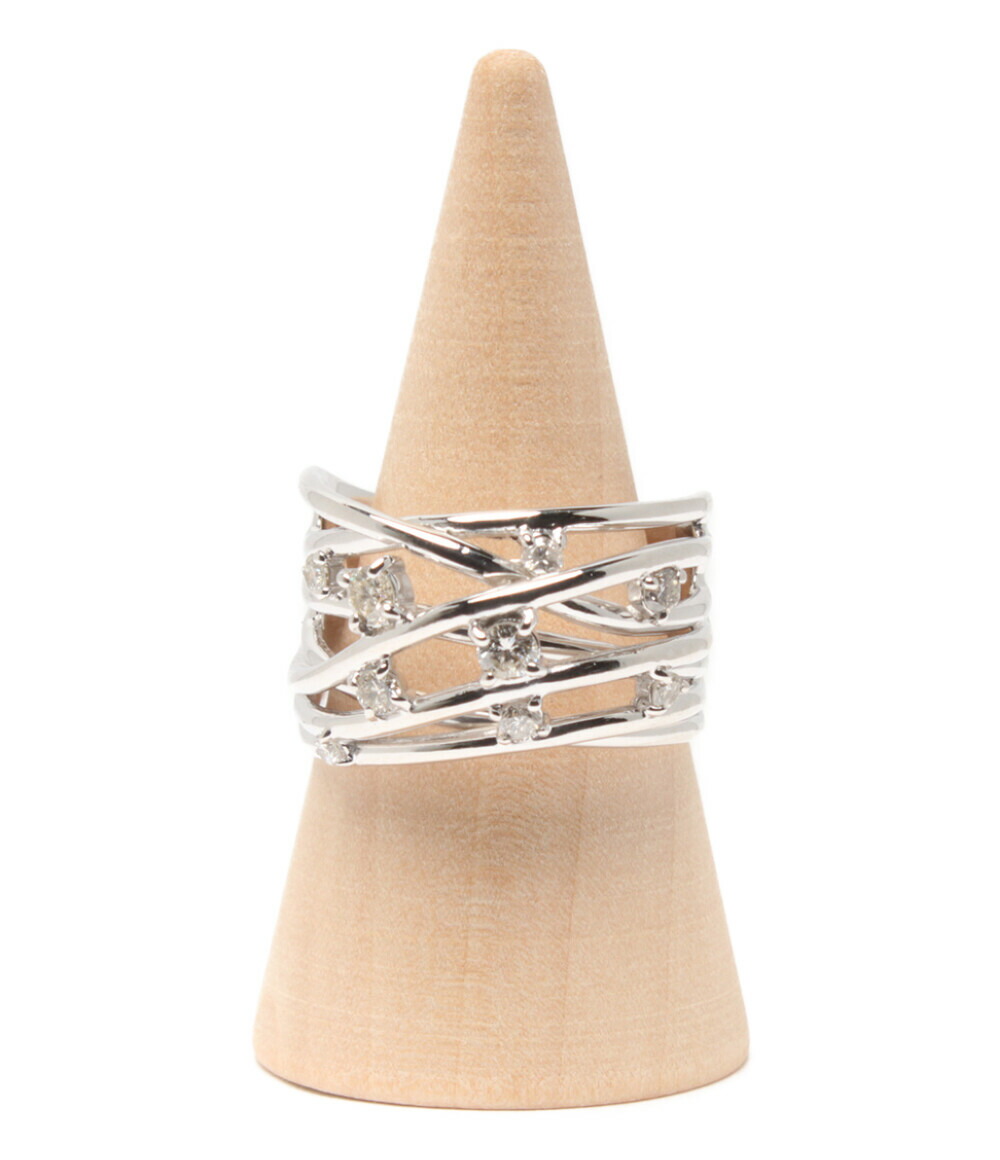 【楽天市場】【中古】美品 リング 指輪 K18WG D0.50ct レディース SIZE 14号：rehello by BOOKOFF