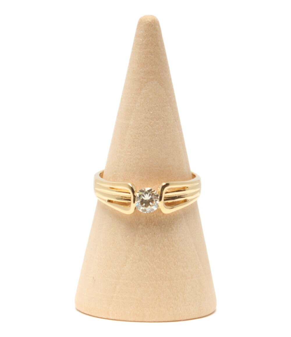 【楽天市場】【中古】美品 リング 指輪 K18 ダイヤ0.29ct レディース SIZE 10号：Rehello by BOOKOFF