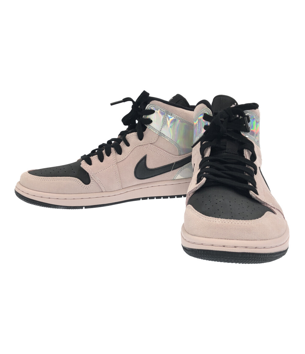 【楽天市場】【中古】美品 ナイキ ミッドカットスニーカー AIR JORDAN 1 MID BQ6472-602 レディース SIZE 29 ...