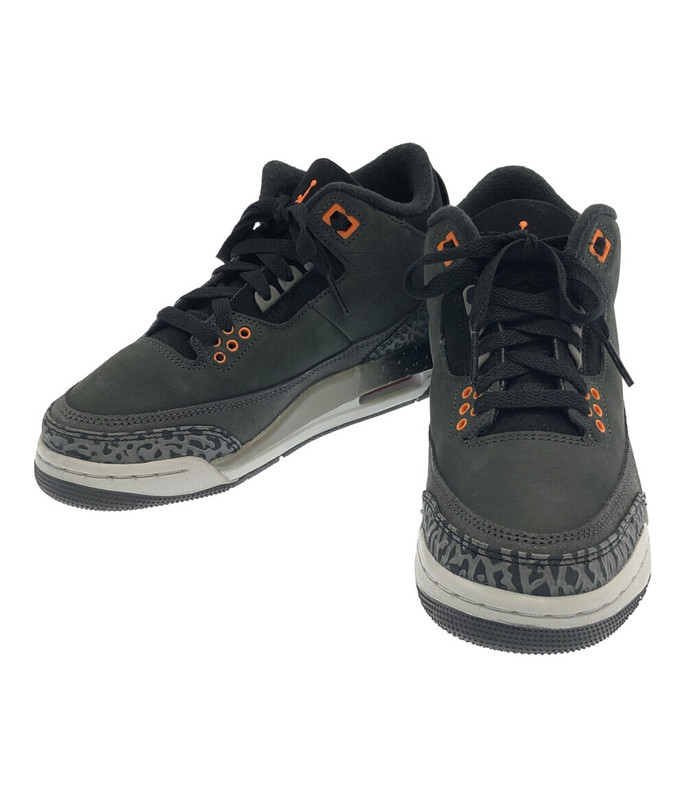 【楽天市場】【中古】 ナイキ ミドルカットスニーカー AIR JORDAN 3 RETRO GS FEAR DM0967-080 レディース ...