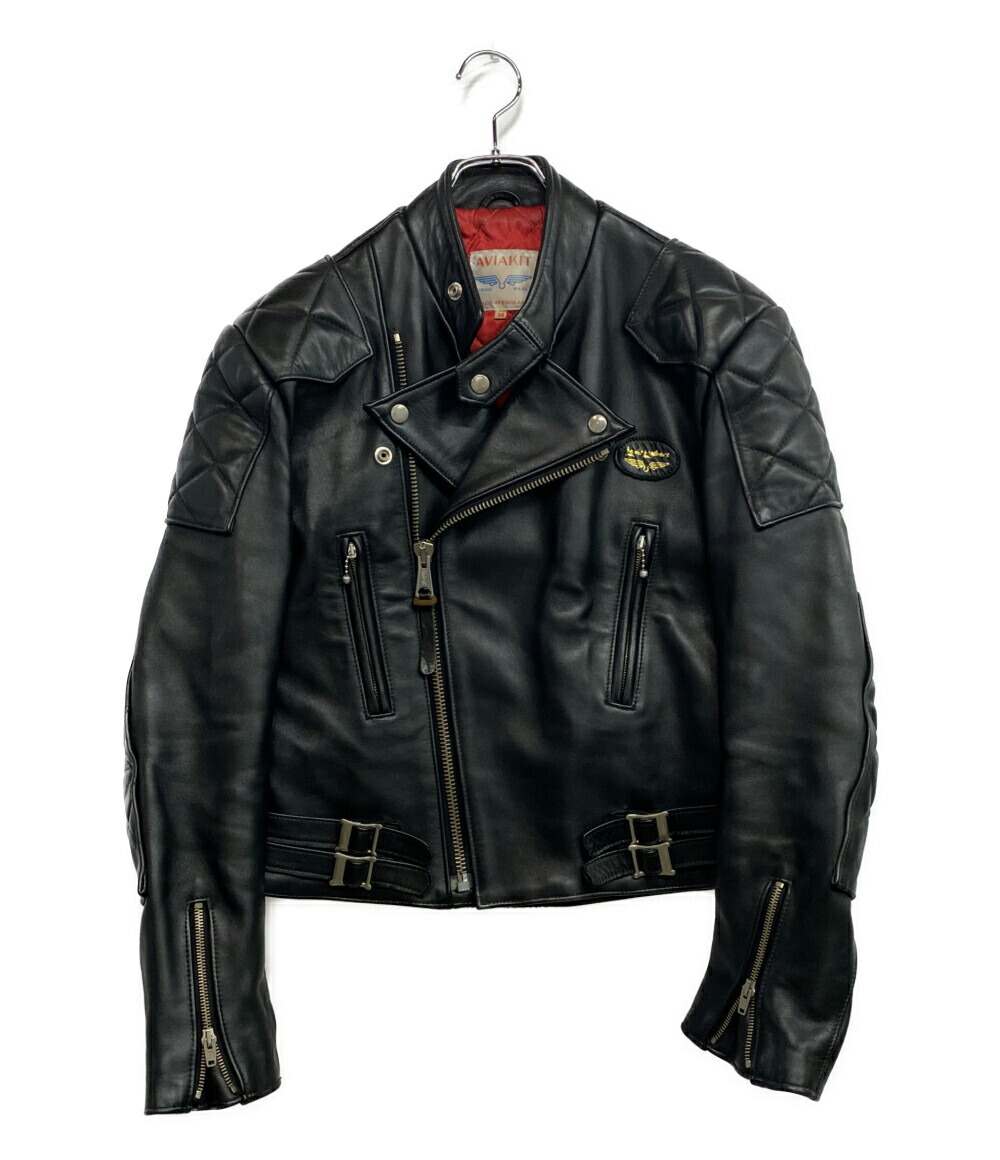 【楽天市場】【中古】 ルイスレザー ライダースジャケット Leather Jacket AVIAKIT メンズ SIZE 36 Lewis ...
