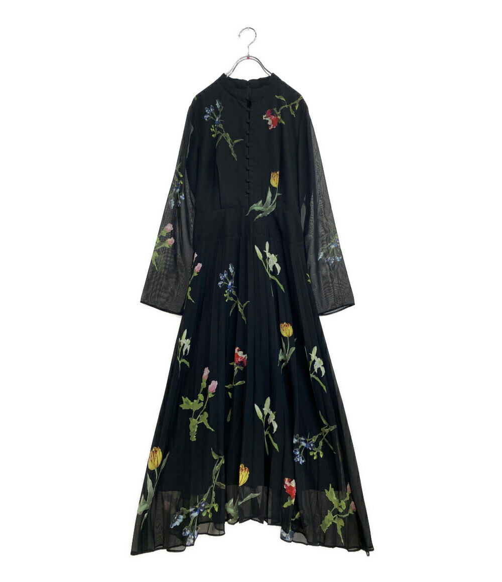 【楽天市場】【中古】 アメリ 長袖ワンピース フラワープリント レディース SIZE M AMERI：Rehello by BOOKOFF