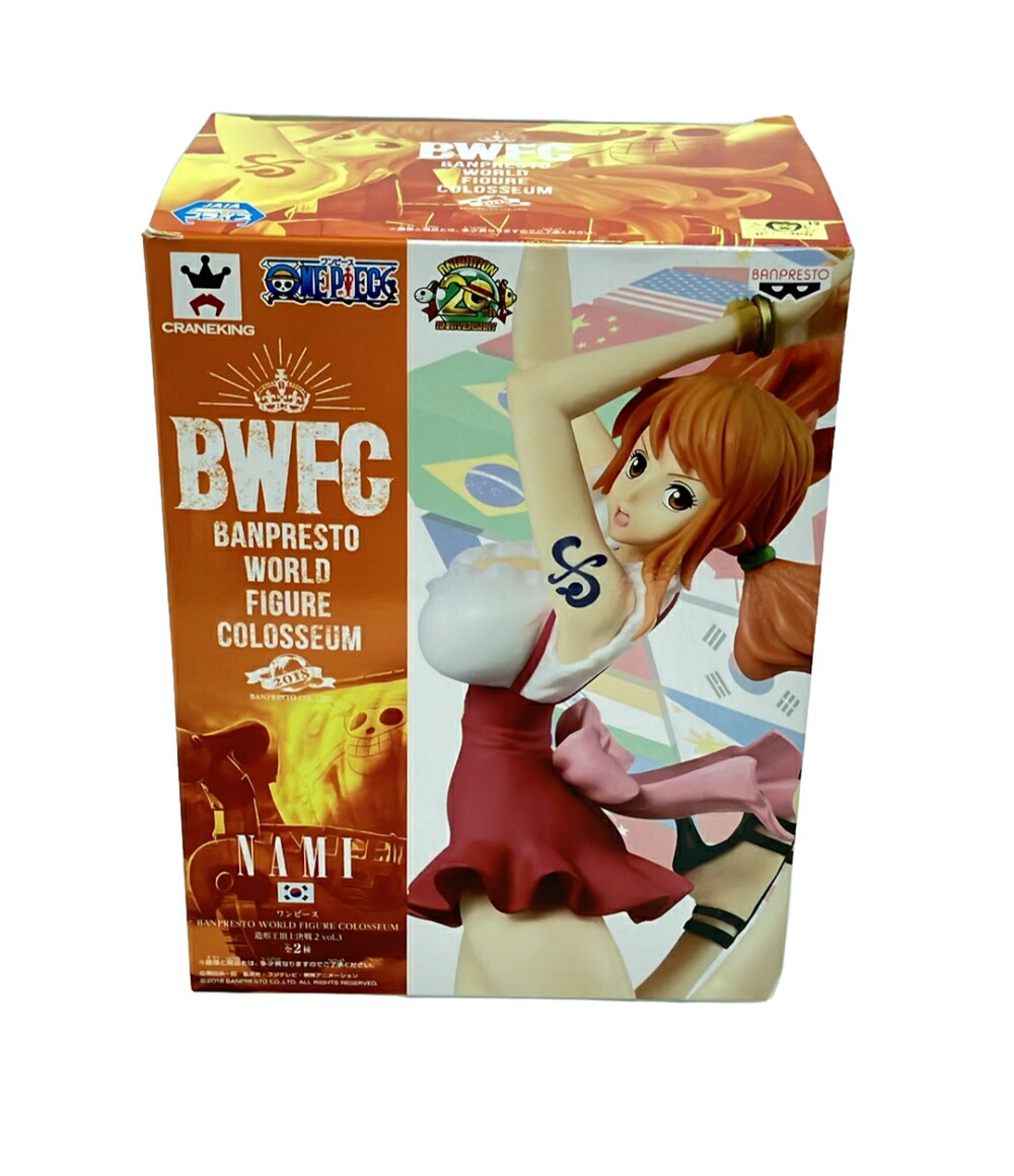 【楽天市場】【中古】 ONE PIECE 造形王頂上決戦 ナミ ワンピース BWFC 2018 造形王頂上決戦2 vol.3 バンプレスト フィギュア：Rehello hobby by BOOKOFF