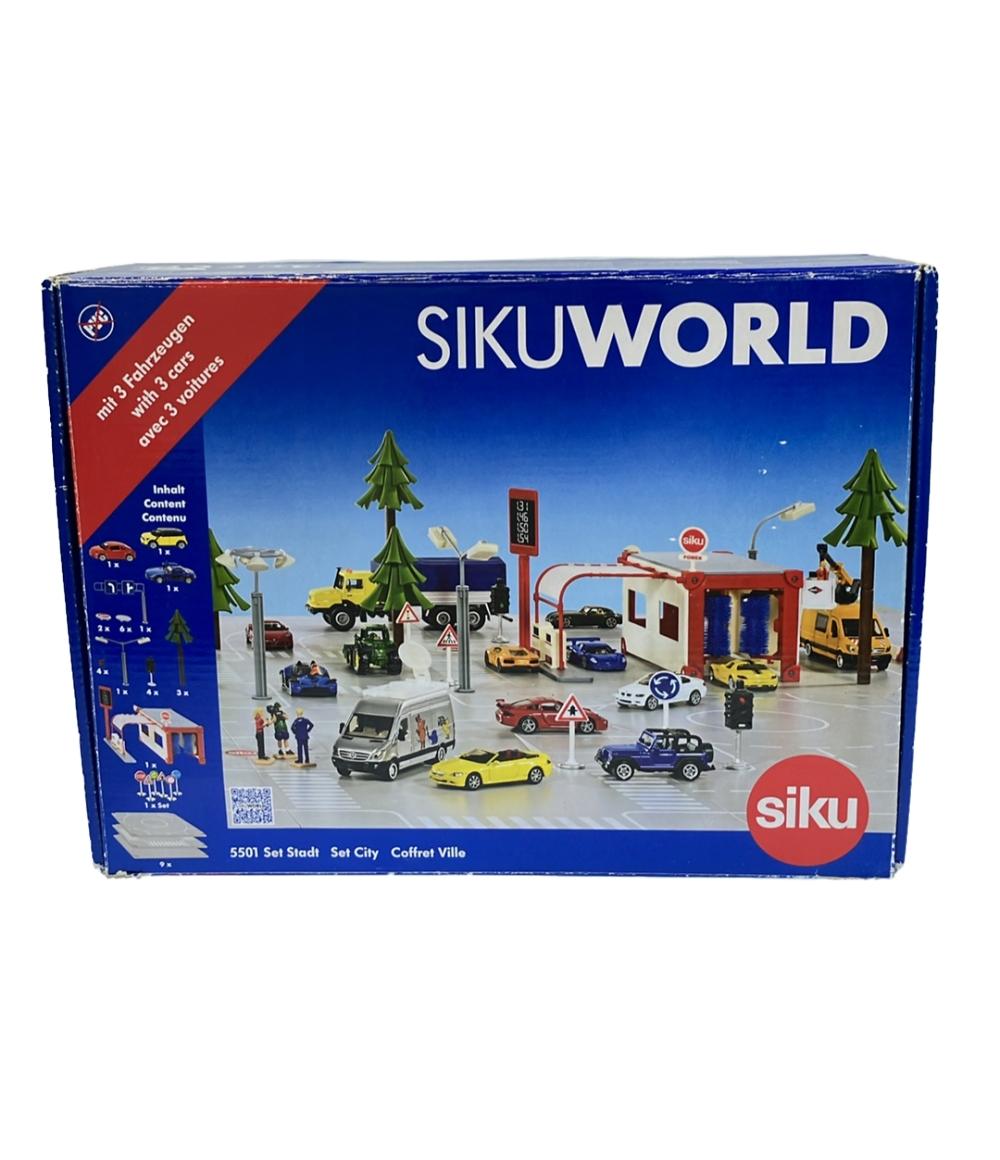【楽天市場】【最大1,000円OFFクーポン19日20時～26日1:59迄】【中古】 ミニカー SIKU 5501 Set Stadt Set ...