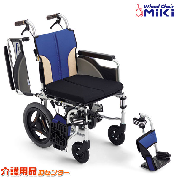【楽天市場】車椅子 折り畳み 【MiKi/ミキ Skit（スキット） SKT-200B】 介助式 車いす 車イス くるまいす とまっティシリーズ 自動ブレーキ コンパクト車椅子 送料無料 ...