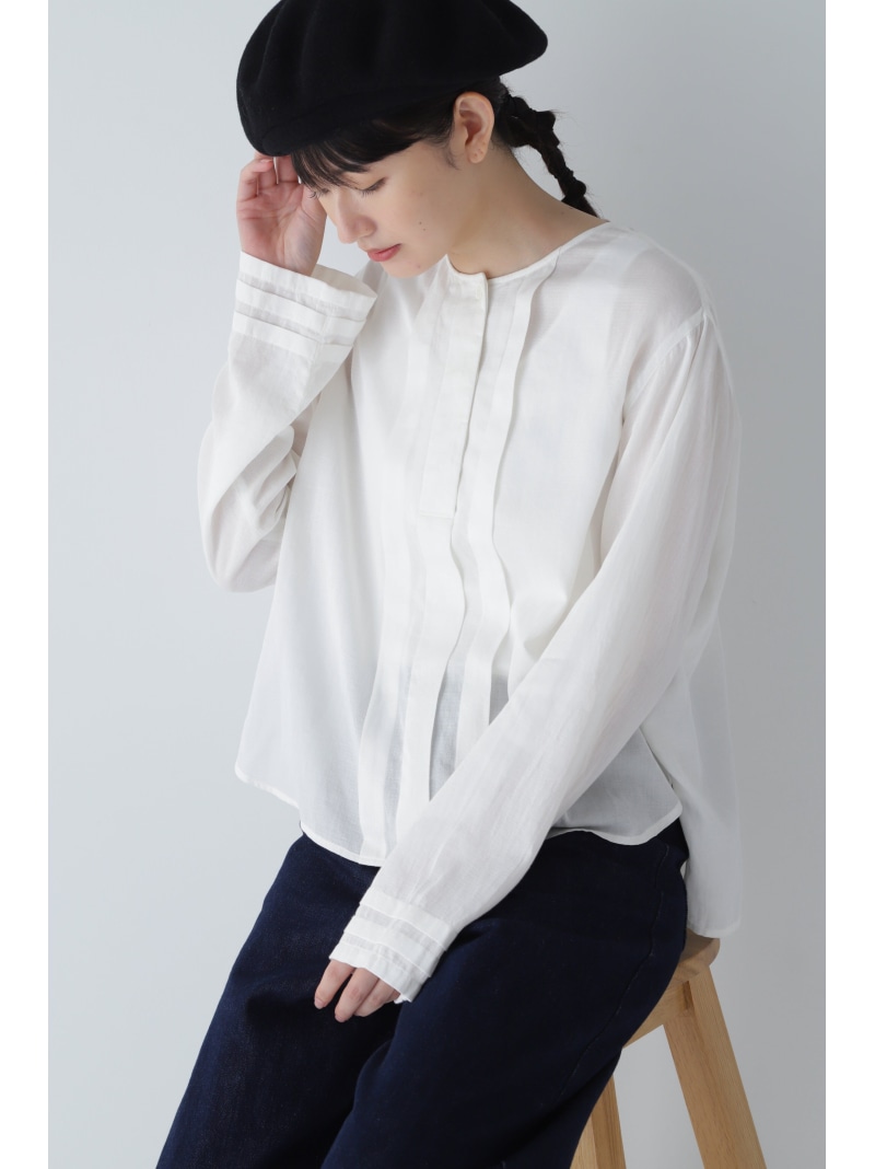 【楽天市場】【SALE／50%OFF】 サテンシフォンブラウス human woman ヒューマン ウーマン トップス シャツ・ブラウス ...