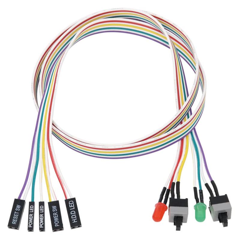 【楽天市場】アイネックス(AINEX) スイッチ/LEDリボンケーブル 75cm KM-07A：フムズ