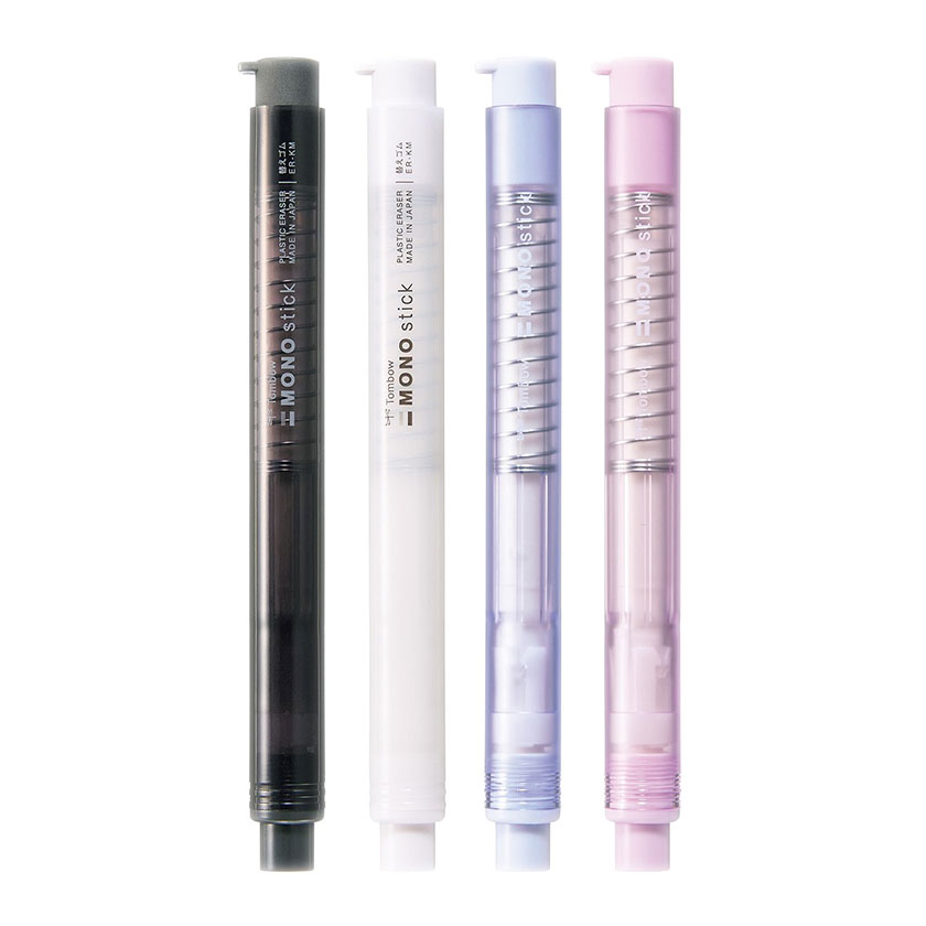 【楽天市場】【TO65】【TOMBOW / トンボ】ペン型 ホルダー消しゴム MONO stick / モノ スティック ソフトカラー 全4色 一部数量限定カラー JCC-121【即納 宅配便 ...