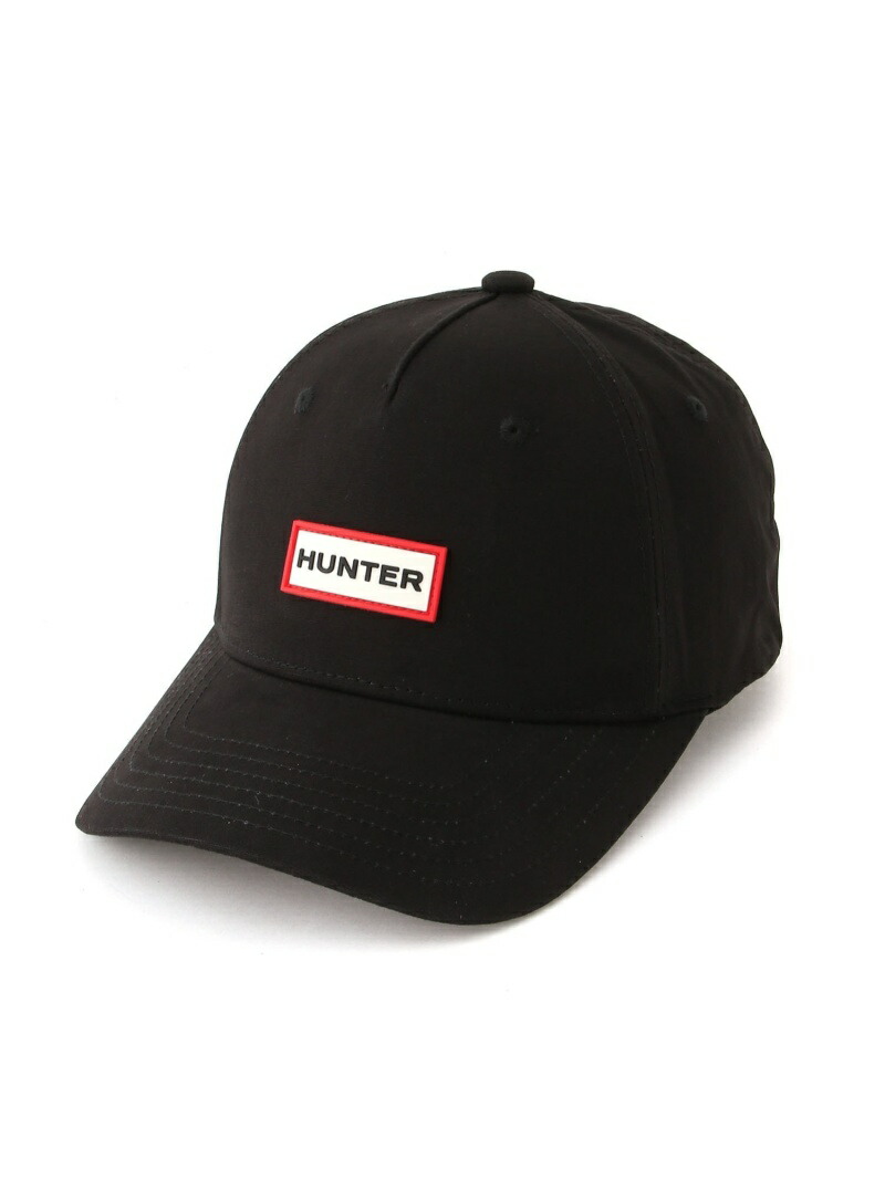 【楽天市場】(U)ロゴ ベースボール キャップ HUNTER ハンター 帽子 キャップ ブラック【送料無料】[Rakuten Fashion ...