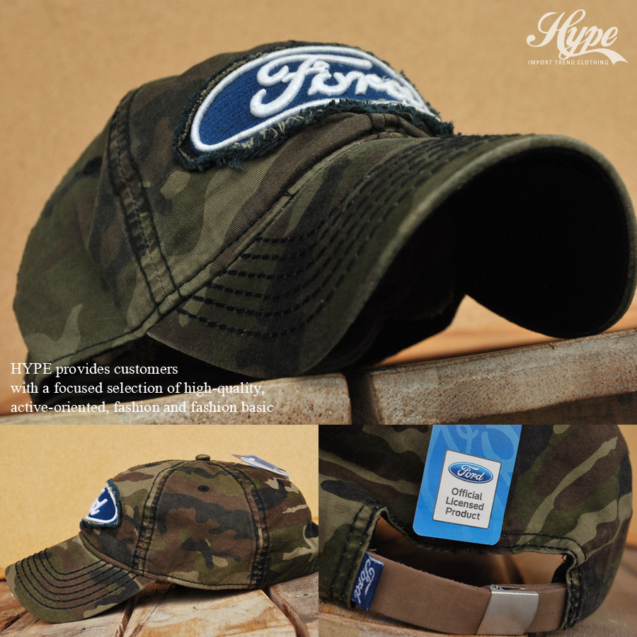 【楽天市場】Ford フォード 帽子 キャップ メンズ ロゴ刺繍アップリケ 迷彩柄 カモフラージュBA167BFRD01P00 カモフラージュ ...