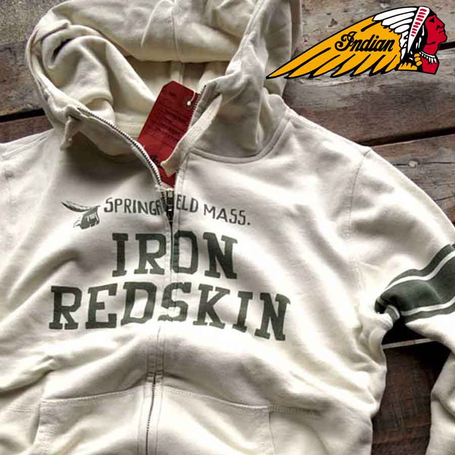 【楽天市場】Indian Motocycle インディアンモトサイクル ZIPパーカー IC-2289 【Y_IN】【in20】【1703s ...