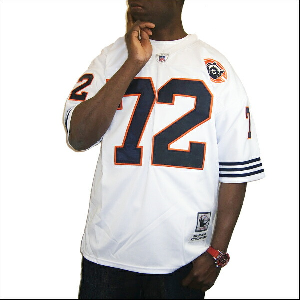 【楽天市場】【全2色】CHICAGO BEARS replica フットボールシャツ/ #72【WILLIAM PERRY】フットボール ...