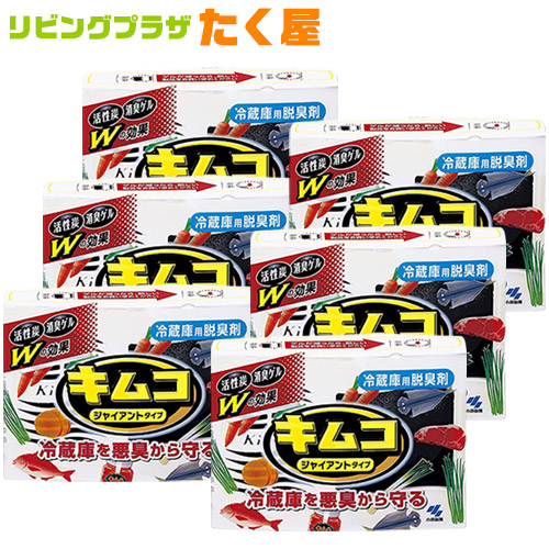 【楽天市場】SALE対象商品 小林製薬 キムコジャイアント 162g × 6個 セット キムコ 冷蔵庫 脱臭剤 脱臭 芳香 活性炭 消臭ゲル ...