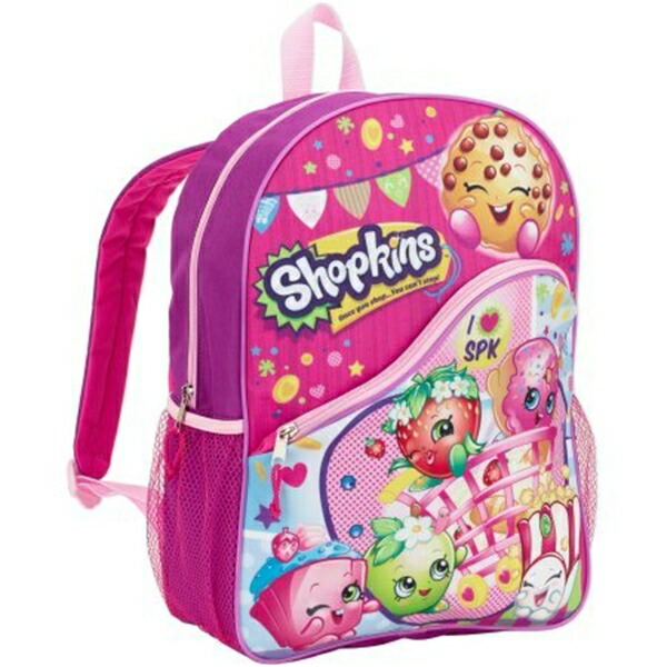 【楽天市場】ショップキンズ バッグ リュック バックパック カバン Shopkins Pink I Heart SPK Backpack：i ...