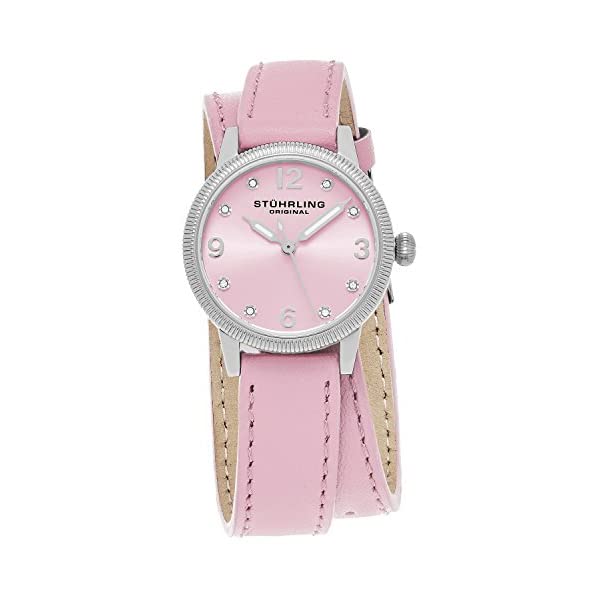 【楽天市場】ストゥーリング オリジナル 腕時計 Stuhrling Original 646.01 レディース 女性用 レザー 本革 時計 ...