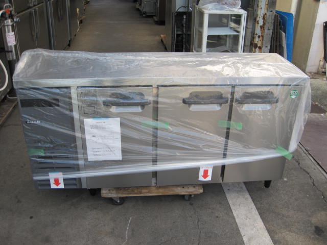 【楽天市場】【フクシマガリレイ】【業務用】【新品】 冷蔵コールドテーブル LCU-150RX-E 単相100V W1500xD450xH800mm 自社1年保証：ヤマチュー楽天市場店
