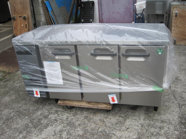 【楽天市場】【フクシマガリレイ】【業務用】【新品】 冷蔵コールドテーブル LRC-150RX-E 単相100V W1500xD600xH800mm 自社1年保証：ヤマチュー楽天市場店